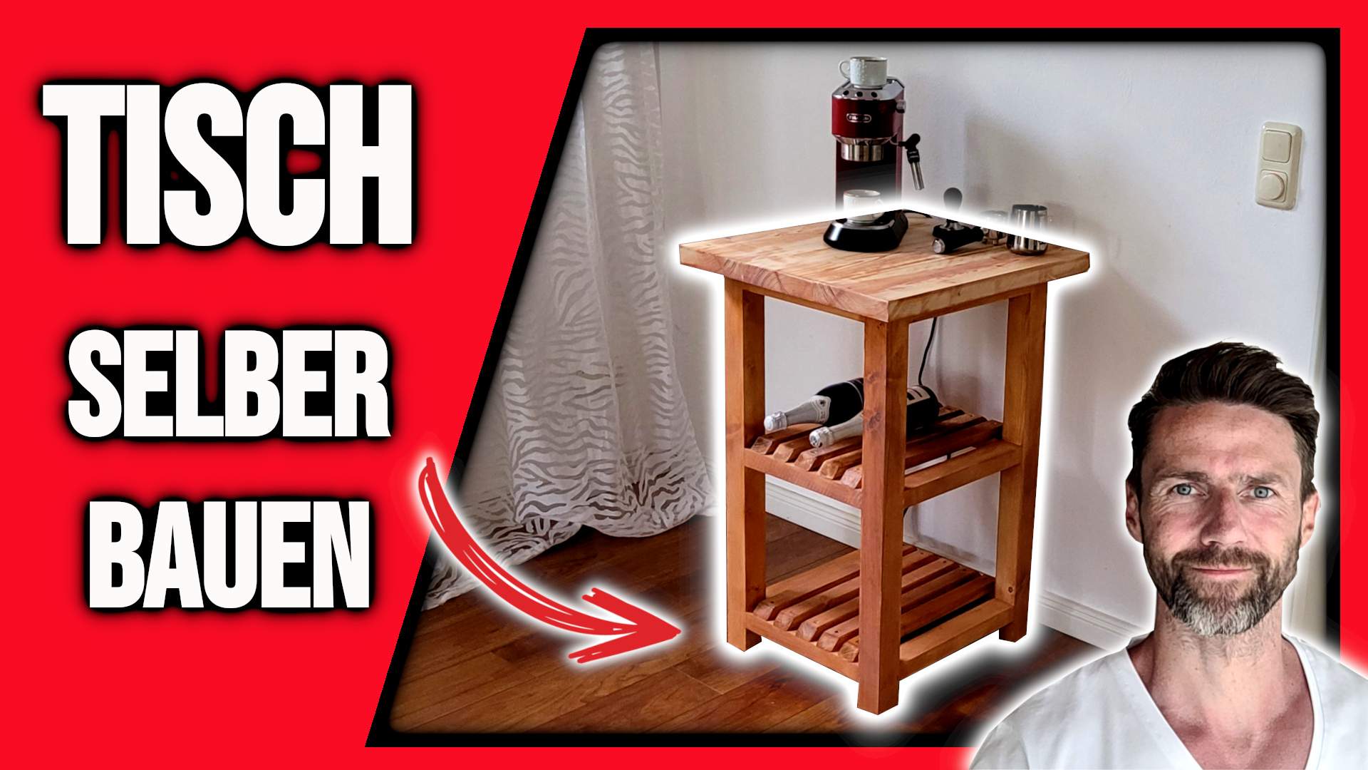 DIY Tisch / Regal aus Holz selber bauen - Heimwerkerzeit.de